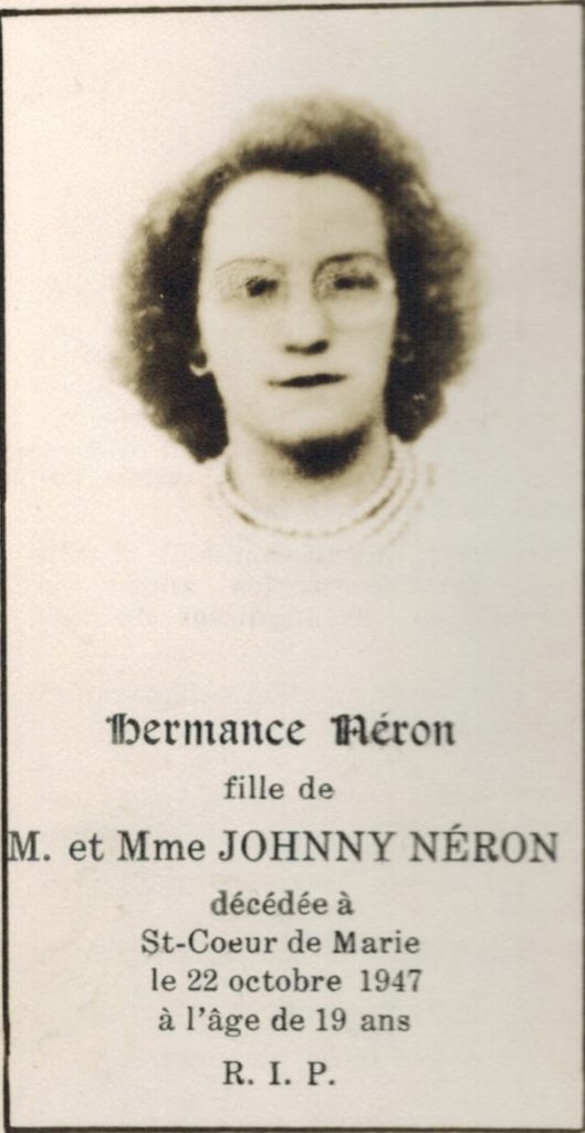 20e siècle - Généalogie Néron